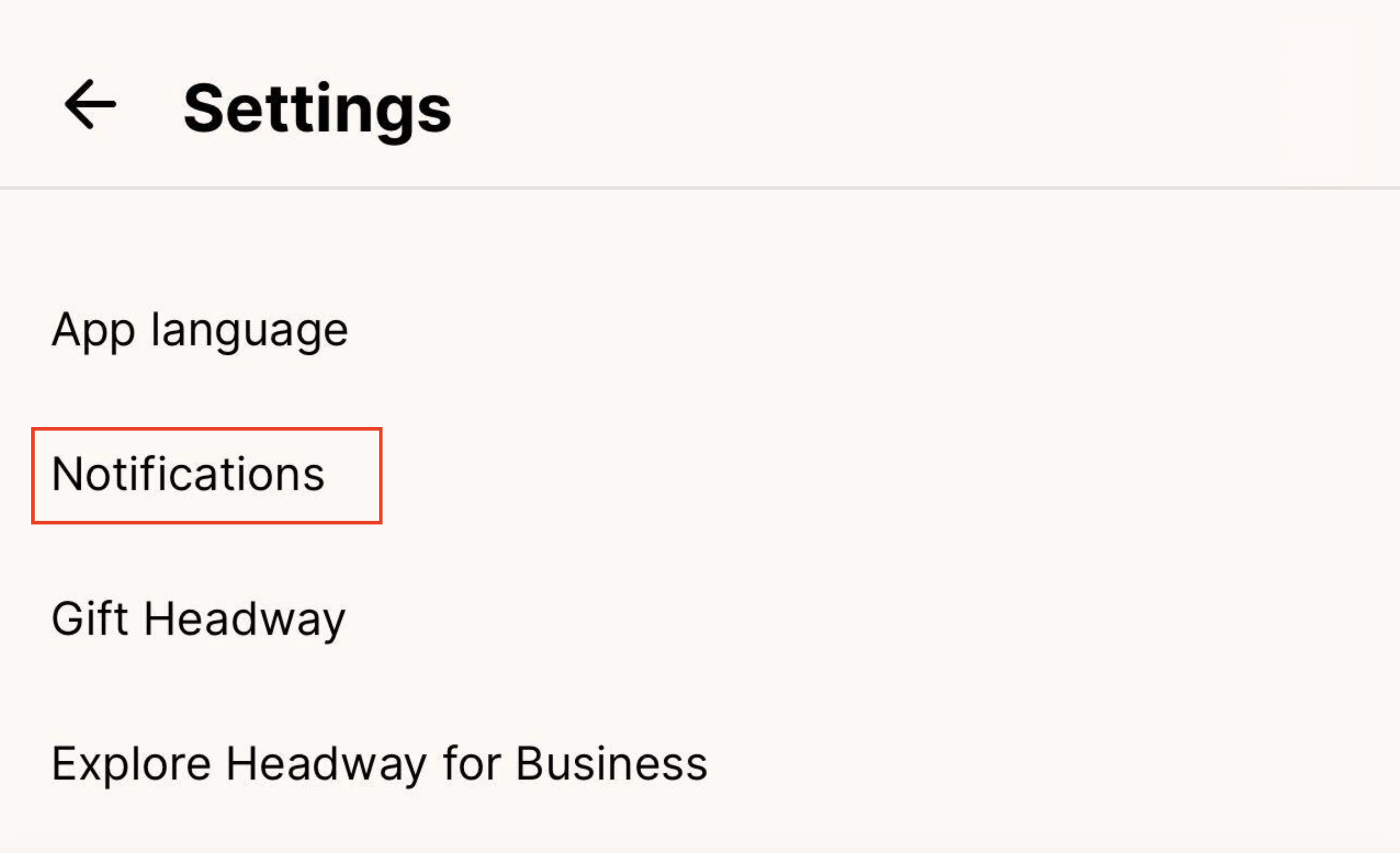 How to turn off push notifications? – Headway